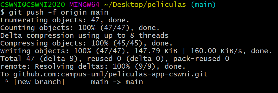 8 - Subir proyecto a GitHub - Construyendo API RESTful